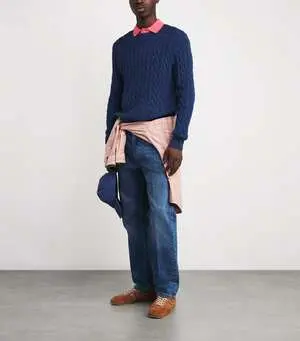Polo Ralph Lauren Cotton Mesh Slim Polo Shirt - Red