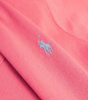 Polo Ralph Lauren Cotton Mesh Slim Polo Shirt - Red