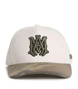 Amiri Cotton Camouflage Ma Outline Cap - Green