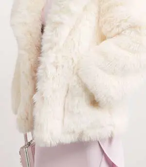 SELF-PORTRAIT Faux Fur Coat