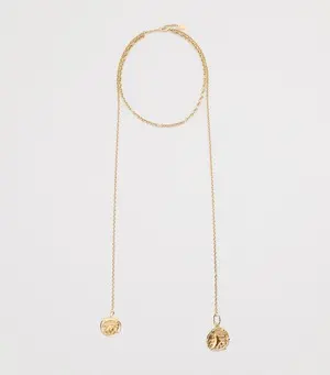 Chloé Medals Scarf Necklace