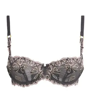 Chantelle Lace Champs Élysées Balcony Bra - Black