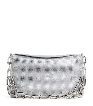 Judith Leiber Bowie Crystal Shoulder Bag