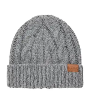 Loewe Wool Beanie - Grey