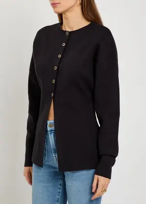 Good American Knit Cardigan - Black