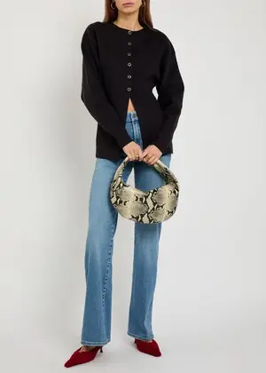 Good American Knit Cardigan - Black