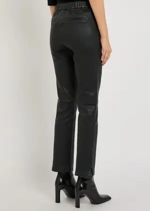 ARMA Kamilla Leather Trousers - Black