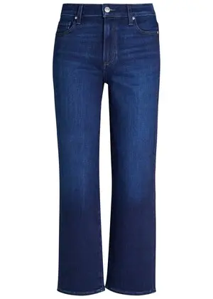 Paige Mason Straight-leg Jeans - Navy