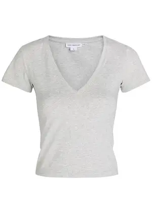 Good American V Neck T-shirts For Women