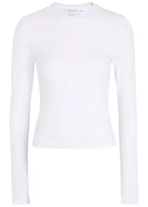 Good American Stretch-cotton T-shirt