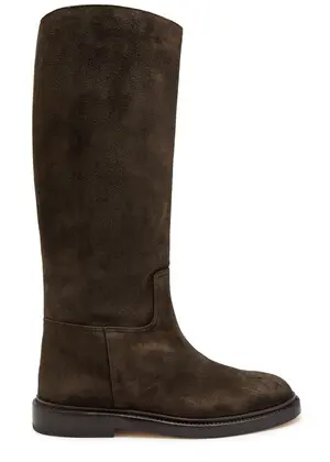Legres Knee-high Suede Boots