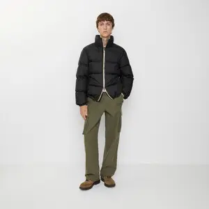 Burberry Checker-tape Snowdon Puffer Jacket