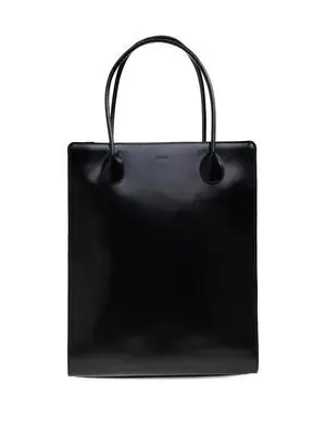 LIÉ STUDIO The Jane Patent Leather Tote Bag - Black