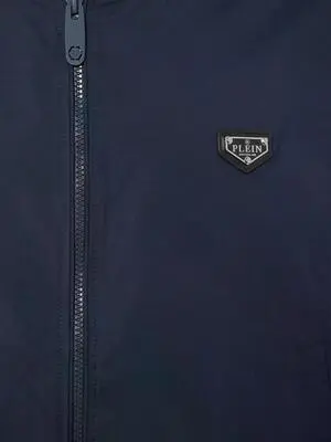 Philipp Plein Zip Nylon Bomber Jacket