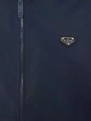 Philipp Plein Zip Nylon Bomber Jacket