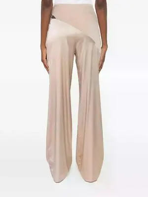 BOTSI Cut-out Tie Detailed Trousers