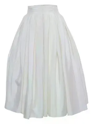 RAMI AL ALI Pleated A-line Skirt