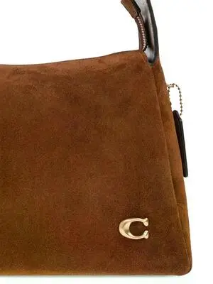COACH Lola Initial Logo Zip Tote Bag - Brown