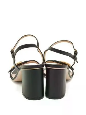 Gucci Gg Marmont Leather Sandals