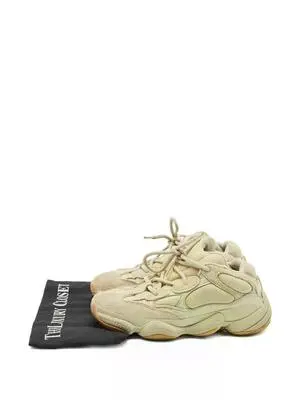ADIDAS X YEEZY Yeezy 500 Layered Suede Sneakers - Neutrals