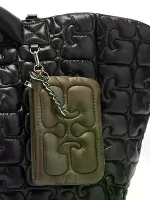 GANNI Quilted Re-tech Pouch