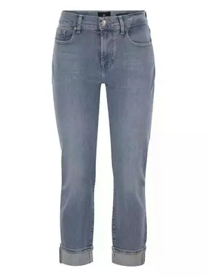 7 For All Mankind Rolled Belt-loop Jeans