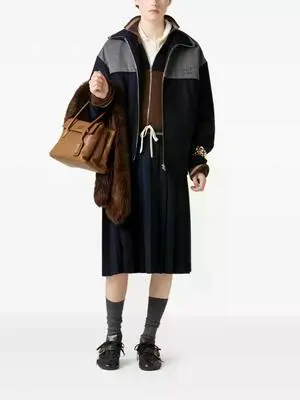 Miu Miu Velour Blouson Zipper Jacket