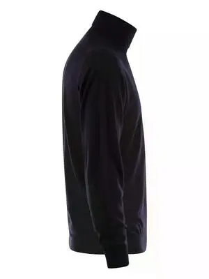 Fedeli Turtleneck Sweater - Blue