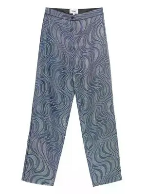 BOTSI Illusion-print Trousers