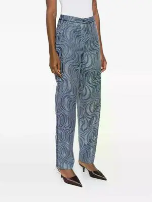 BOTSI Illusion-print Trousers
