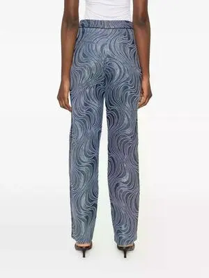 BOTSI Illusion-print Trousers