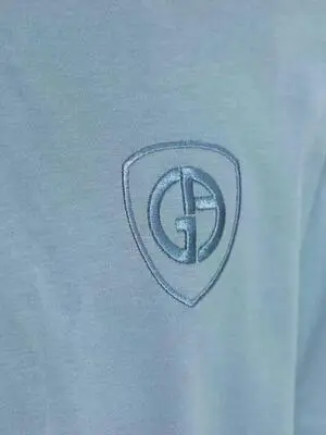 Giorgio Armani Emblem T-shirt - Blue