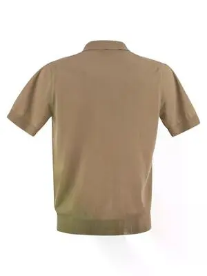 Peserico Ribbed Polo Shirt