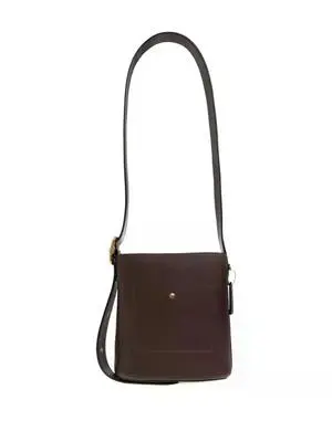 COACH Bleecker Strap Calf Leather Tote Bag - Brown