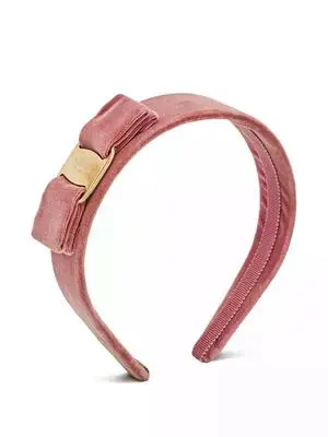 FERRAGAMO Velvet Hair Band - Pink