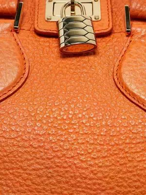 Roberto Cavalli Leather Florence Tote Bag