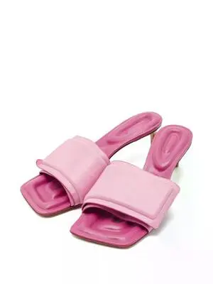 Jacquemus Leather Square Sandals
