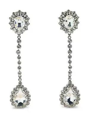 ALESSANDRA RICH Crystal Drop Earrings