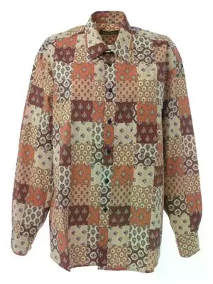SOULEIADO Patchwork Floral Shirt