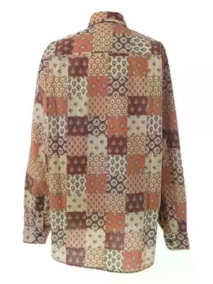 SOULEIADO Patchwork Floral Shirt