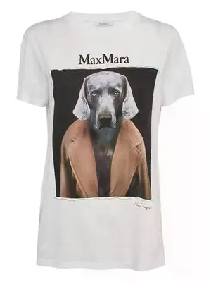Max Mara Cotton Print T-shirt