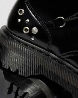 Dr. Martens Jadon Hi Studded Leather Platform Boots