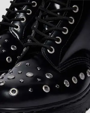 Dr. Martens 1460 Studded Buttero Leather Boots