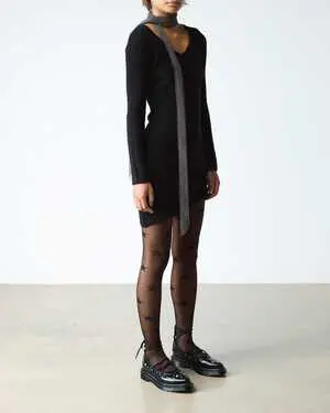 Dr. Martens Elphie Ii Studded Buttero Leather Ballet Flats