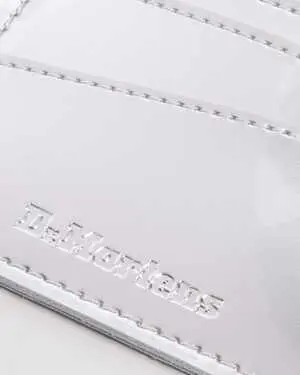 Dr. Martens Cardholder Ii Card Holder Silver Patent Lamper - Metallic