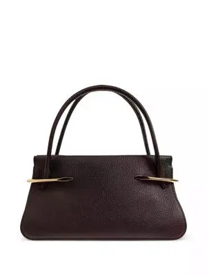 Givenchy Textured Hardware-detail Tote - Brown