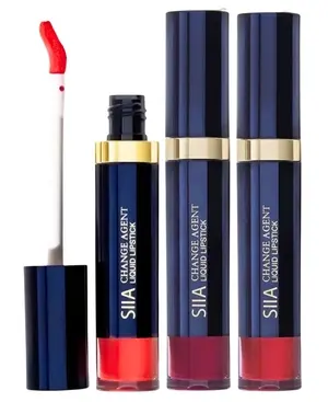 SIIA COSMETICS 3-pc. Liquid Lipstidck Trio Set - Classic Red