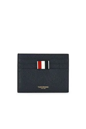 Thom Browne Card Holder - Navy