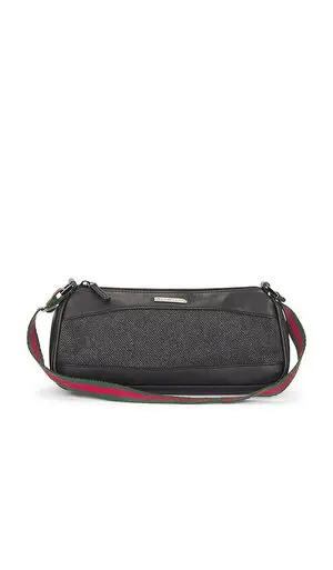 Undefined Gucci Denim Pochette Shoulder Bag - Black