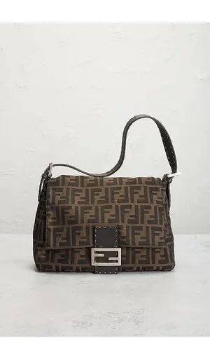 Undefined Fendi Zucca Mama Baguette Shoulder Bag